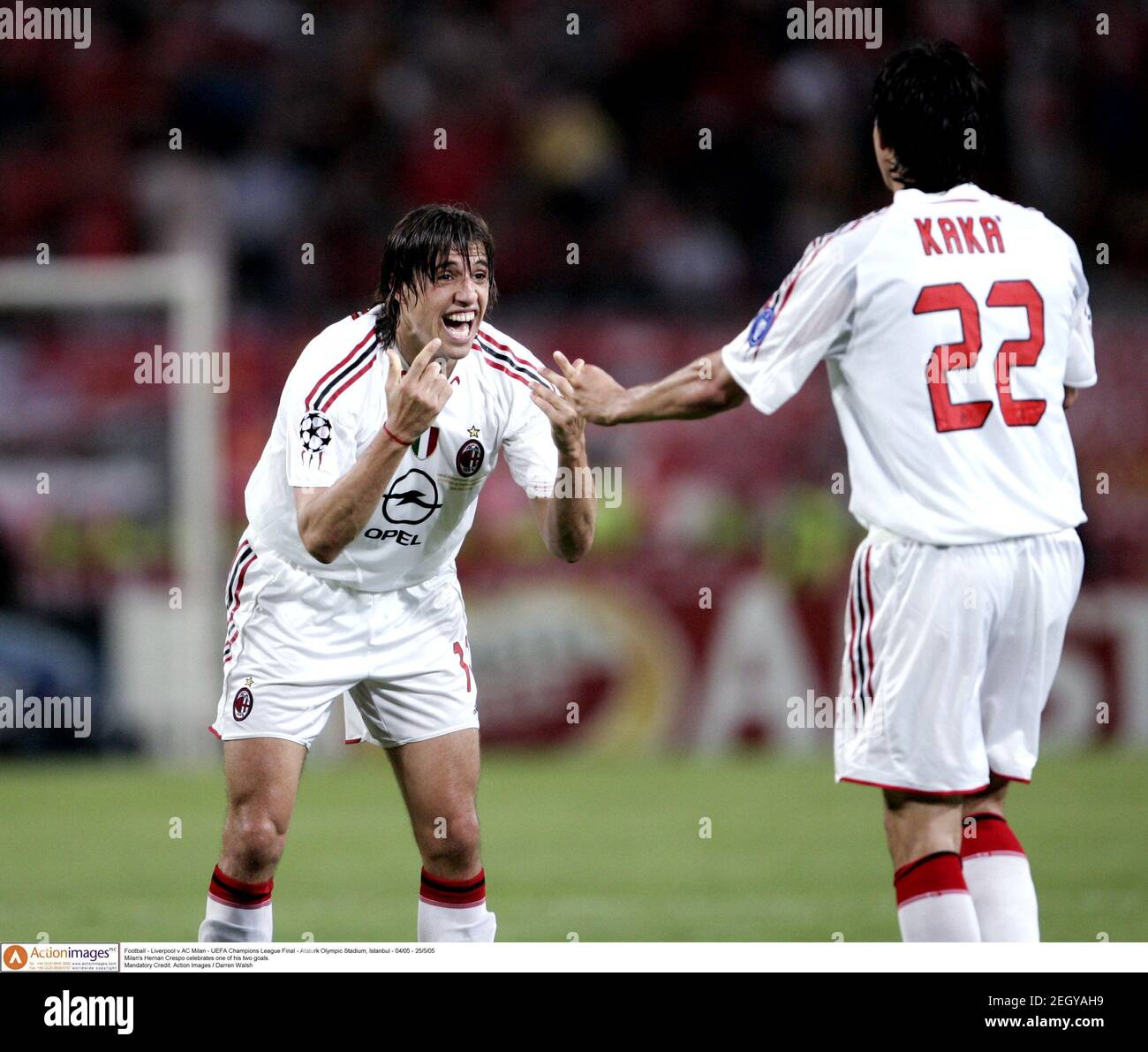 Hernan crespo liverpool milan hi-res stock photography and images - Alamy
