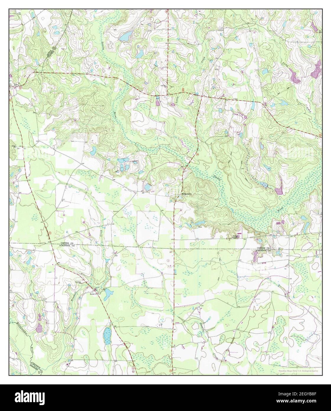 Lax, Georgia, map 1972, 1:24000, United States of America by Timeless ...