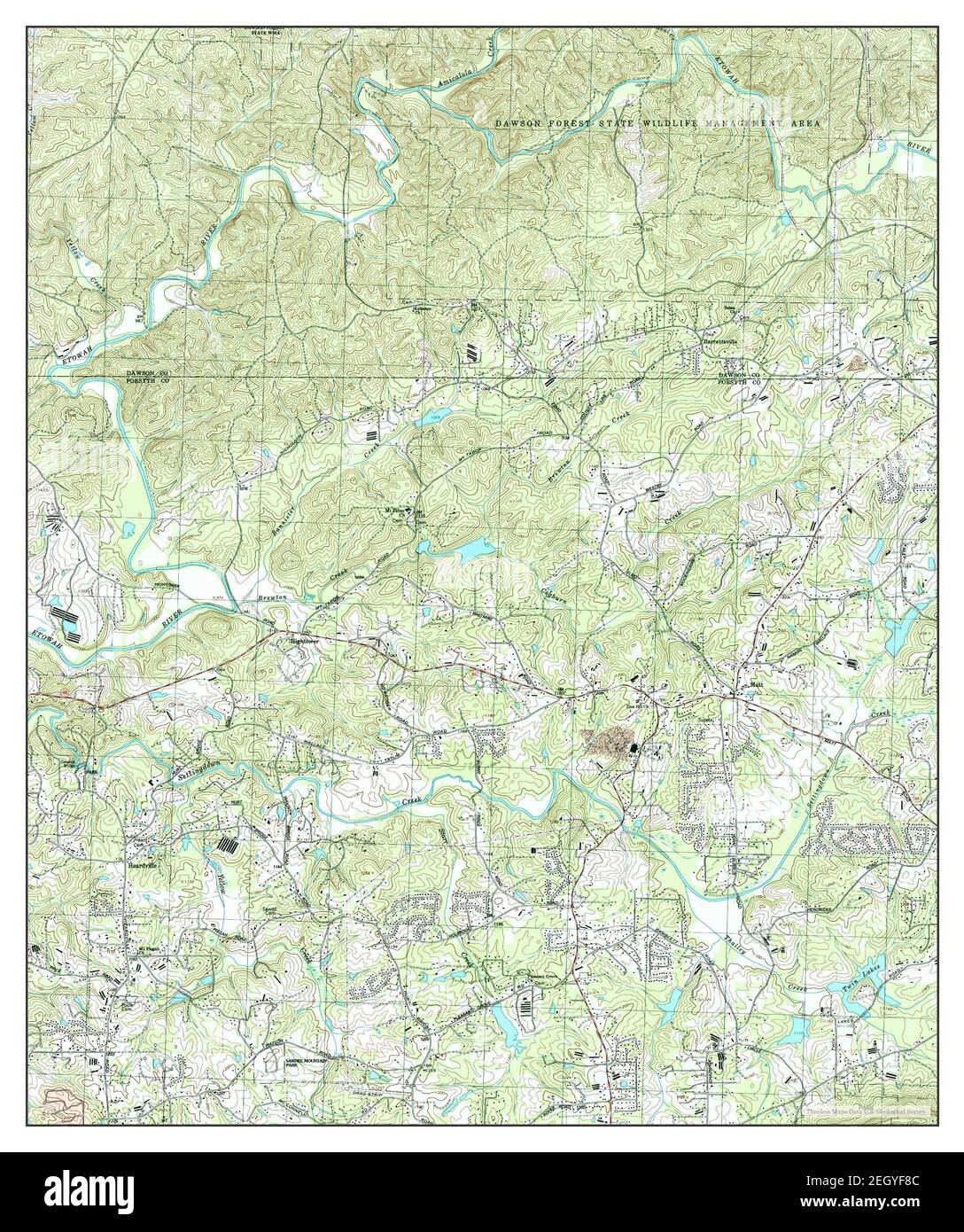 Matt, Georgia, map 1999, 1:24000, United States of America by Timeless ...