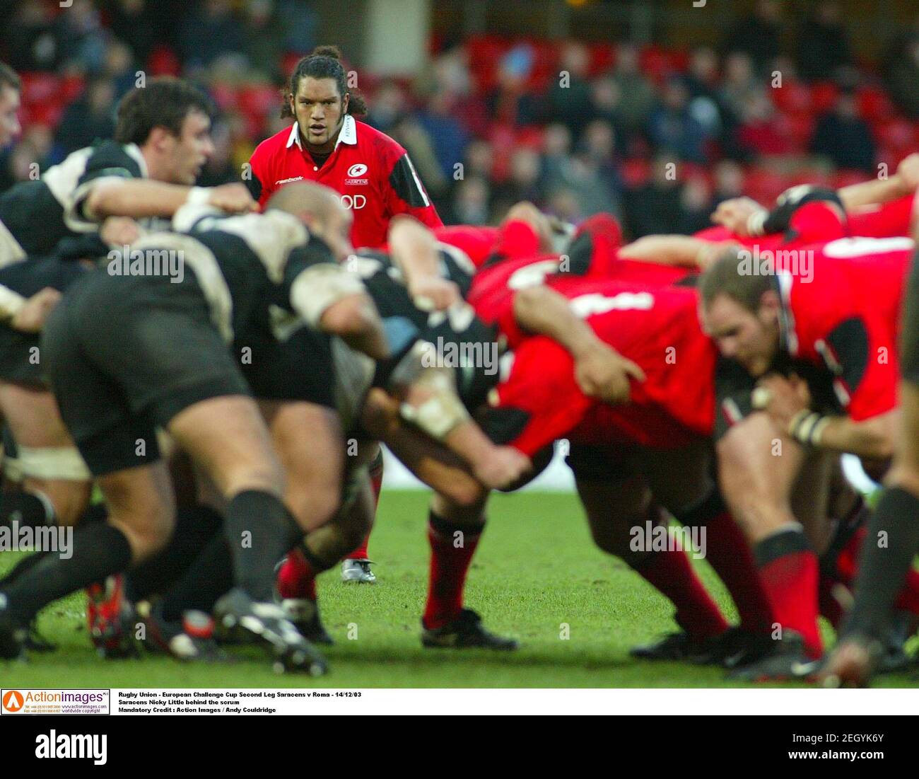 Behind the scrum hi-res stock photography and images - Alamy
