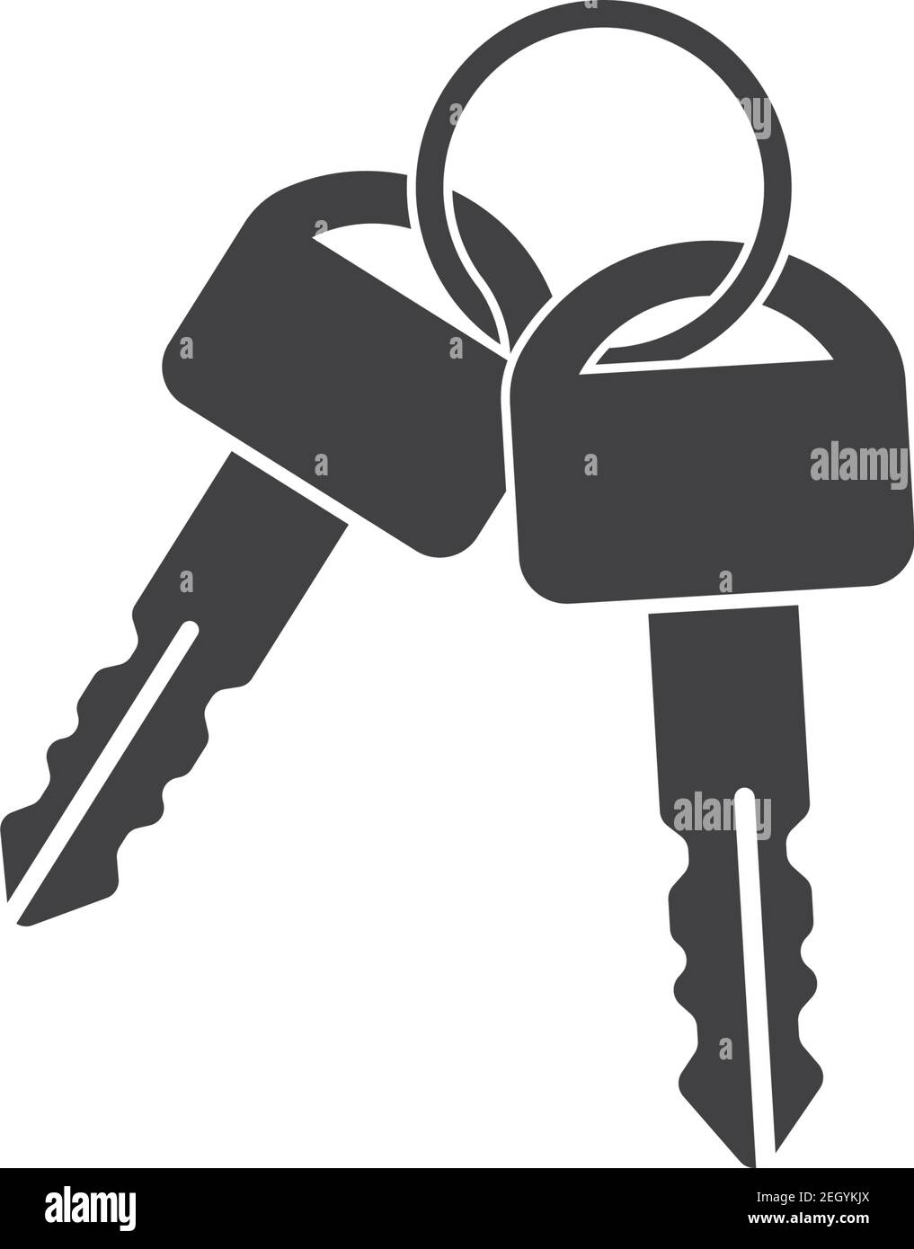 key logo icon vetor illustration design template Stock Vector Image ...