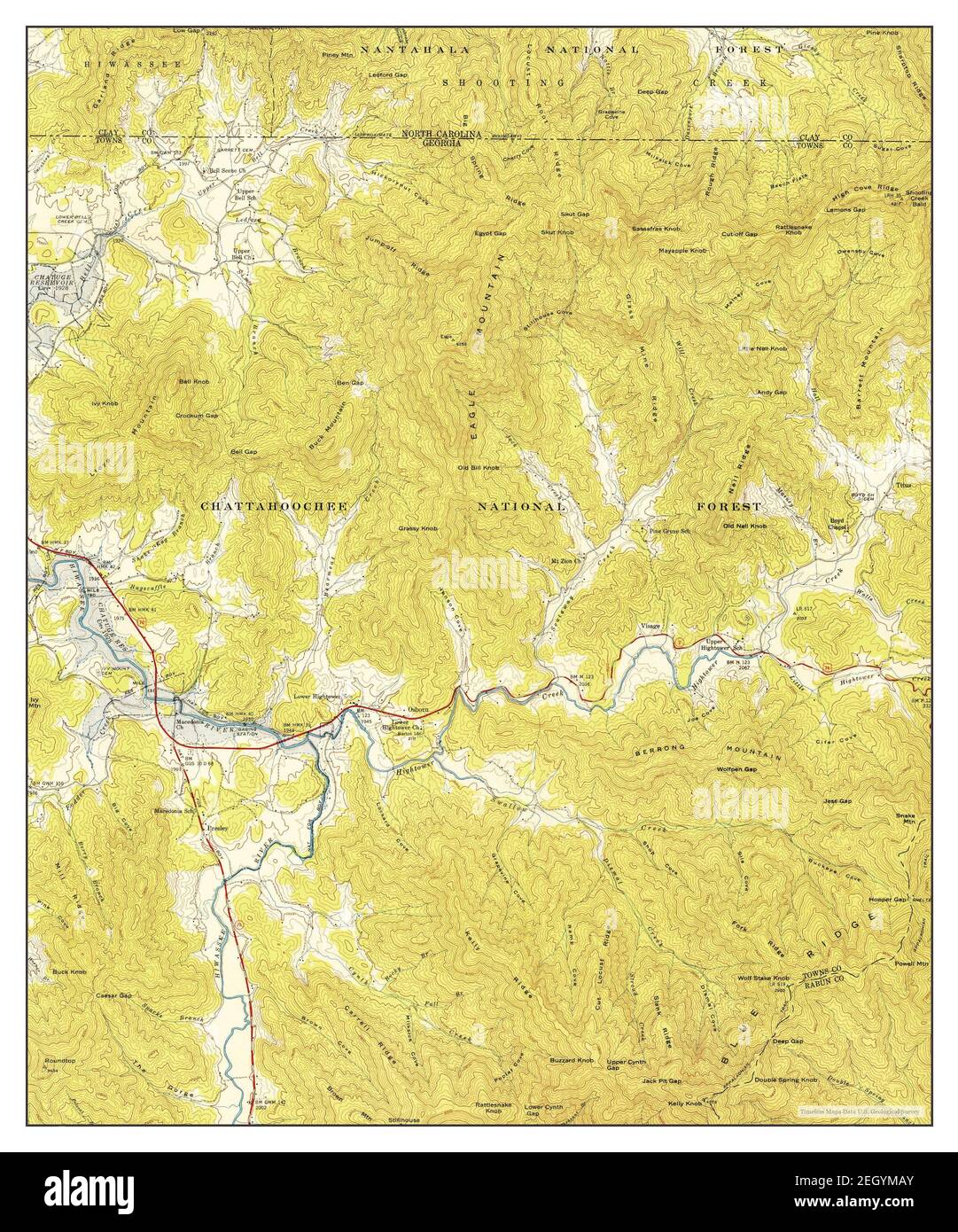Osborn, Georgia, map 1943, 1:24000, United States of America by ...