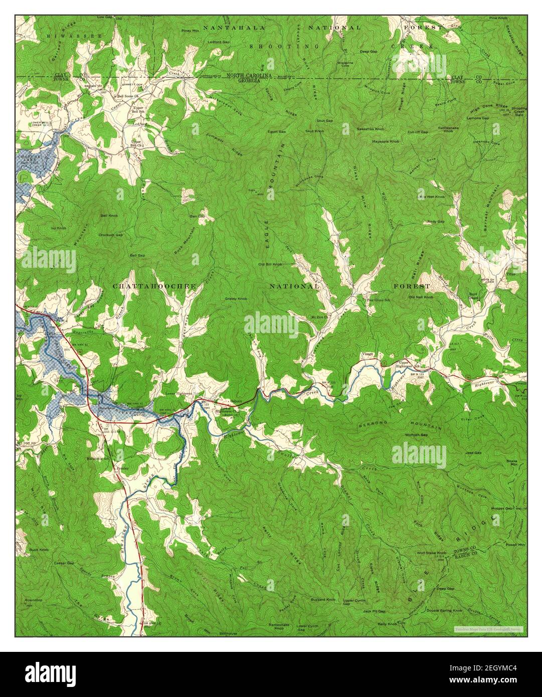 Osborn, Georgia, map 1941, 1:24000, United States of America by ...