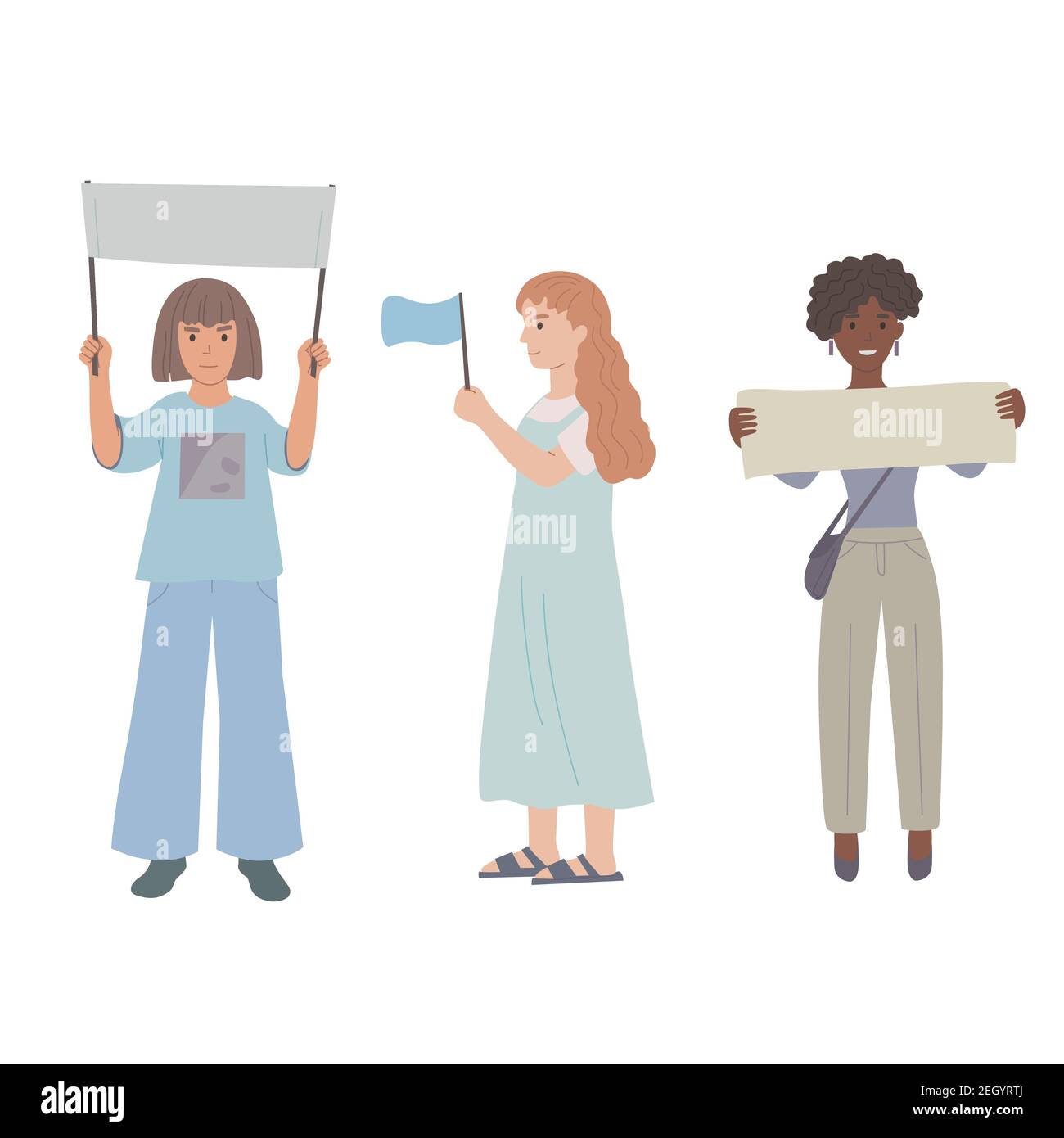 Defend the protest right Stock Vector Images - Alamy