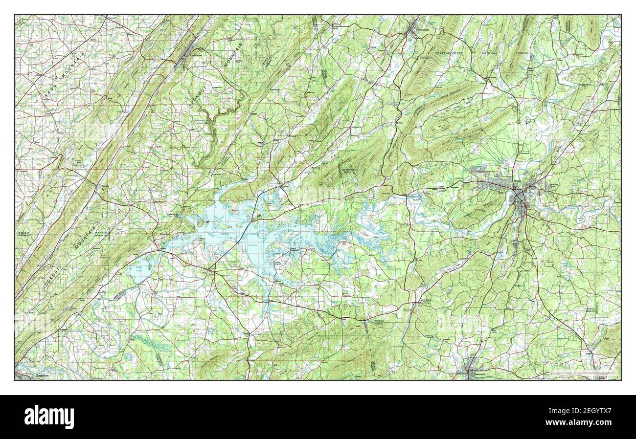 Map of rome georgia hi-res stock photography and images - Alamy