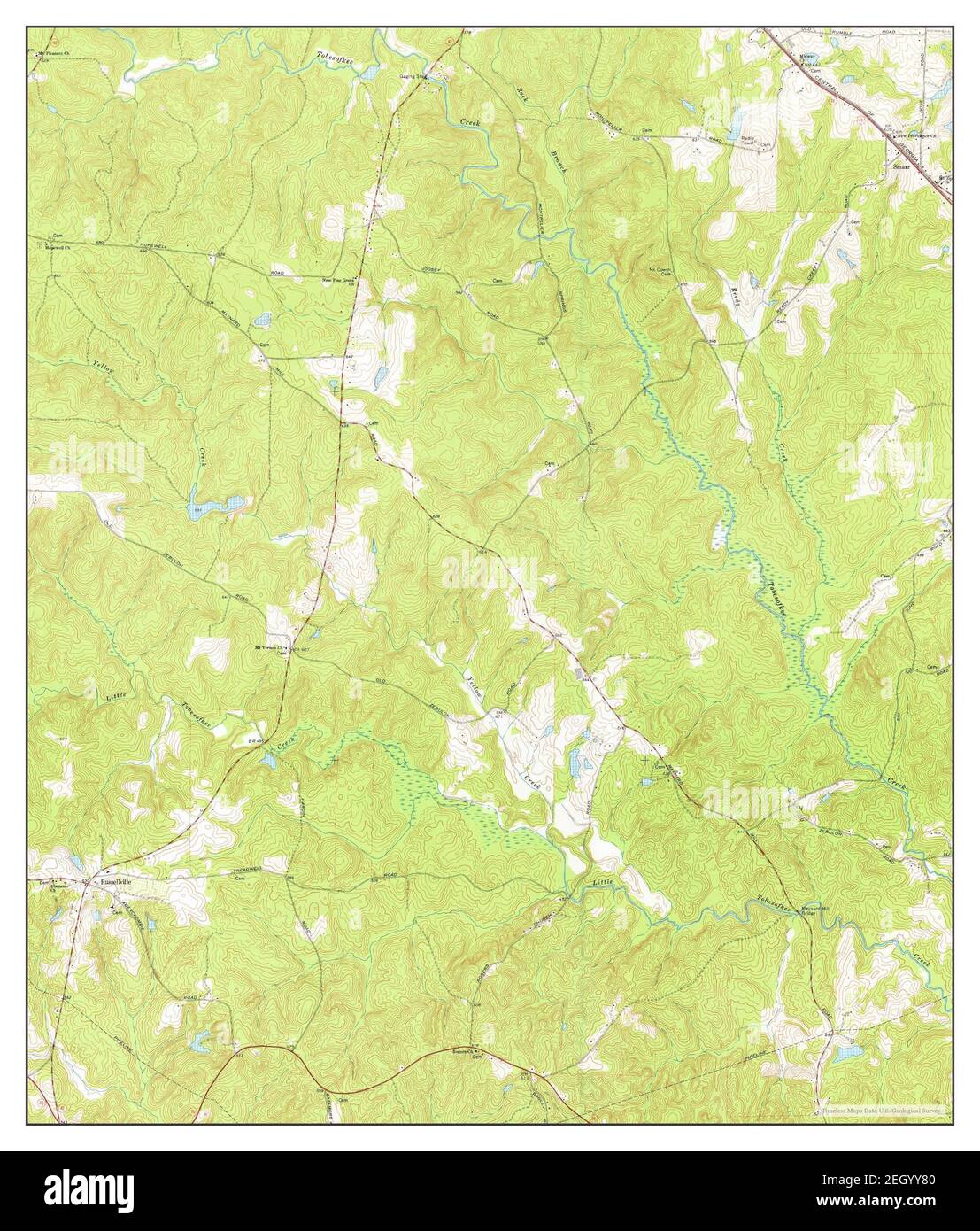 Smarr, Georgia, map 1974, 1:24000, United States of America by Timeless ...