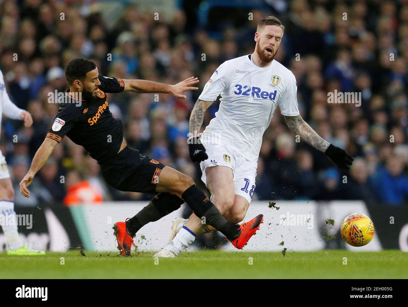 Soccer football league championship leeds united hull city elland road ...