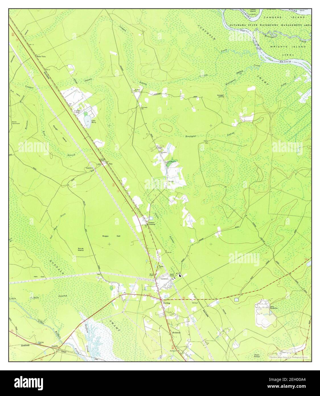 Sterling, Georgia, map 1978, 1:24000, United States of America by ...
