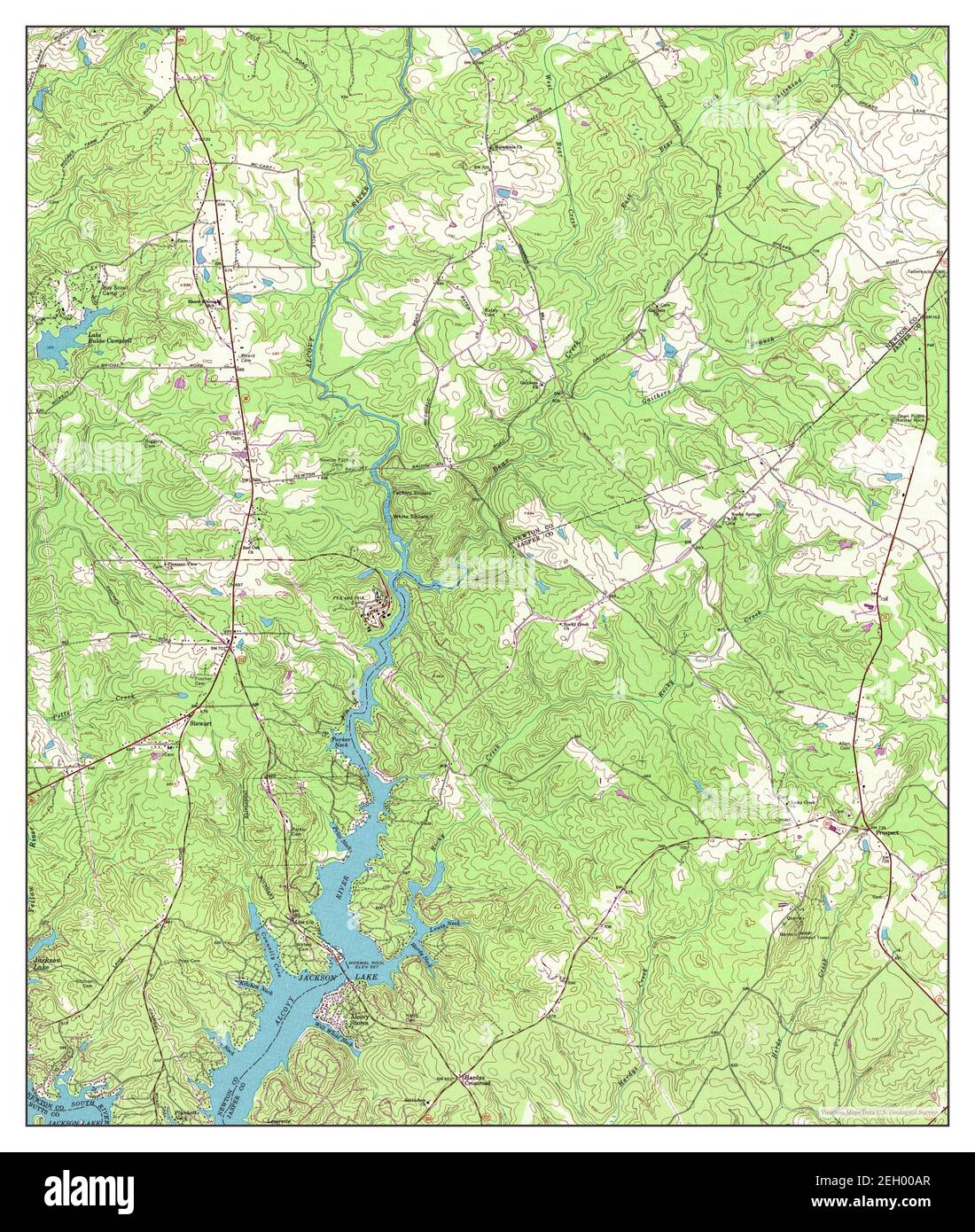Stewart, Georgia, map 1964, 1:24000, United States of America by ...