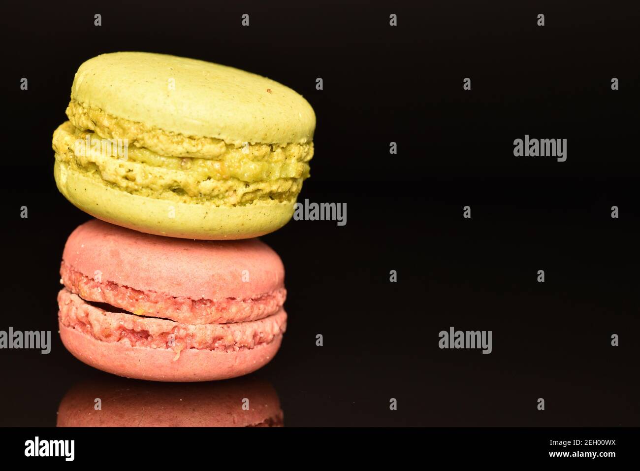Macaron texture hi-res stock photography and images - Alamy