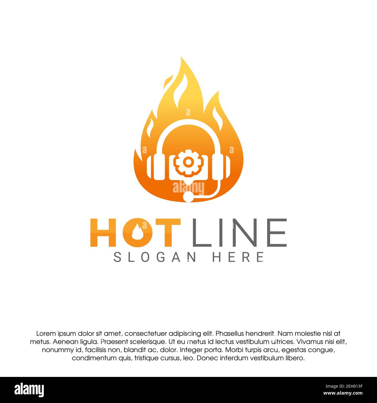 Hot line! Stock Vector Images - Alamy