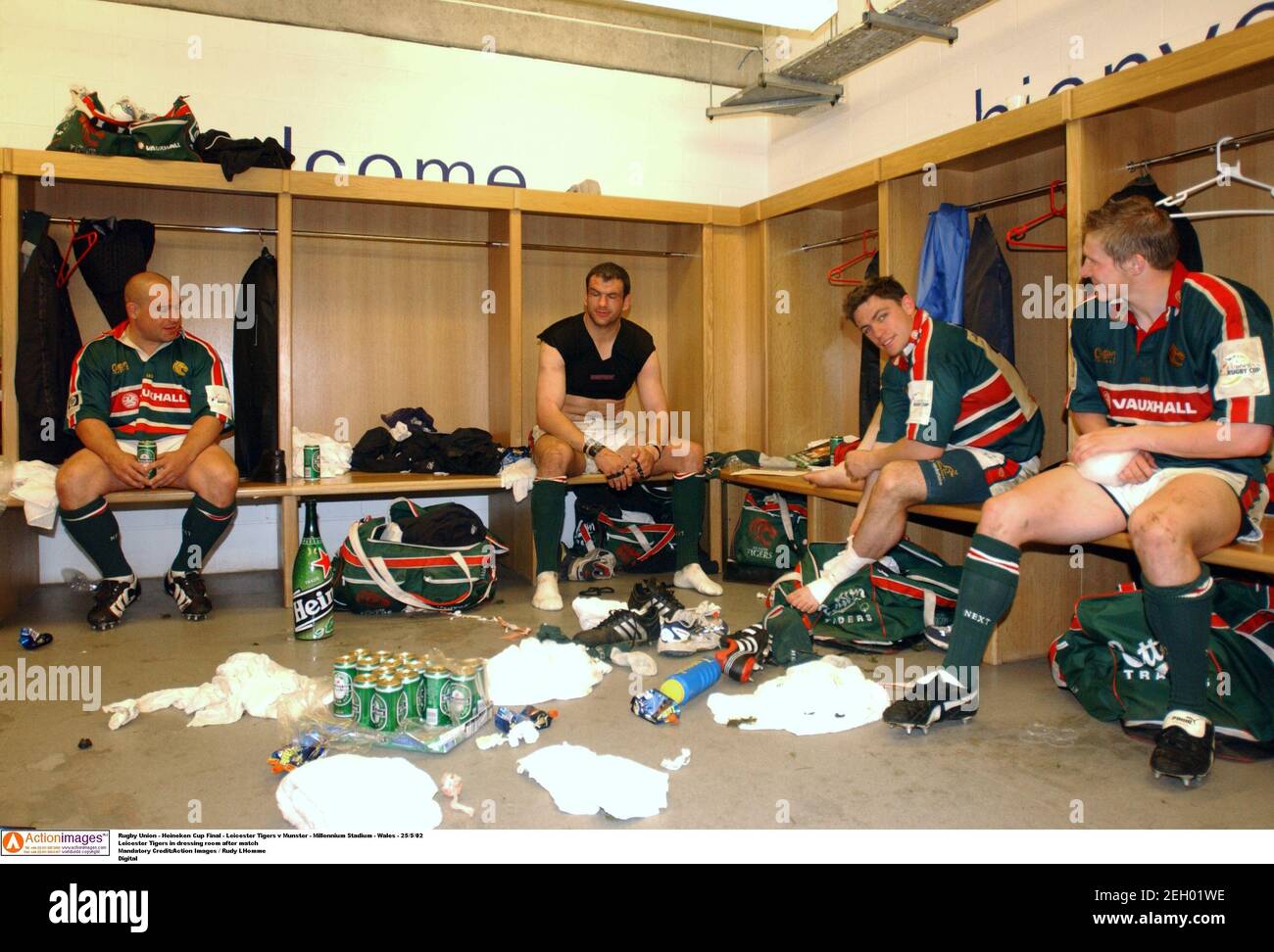 Millennium stadium dressing room hi-res stock photography and images ...