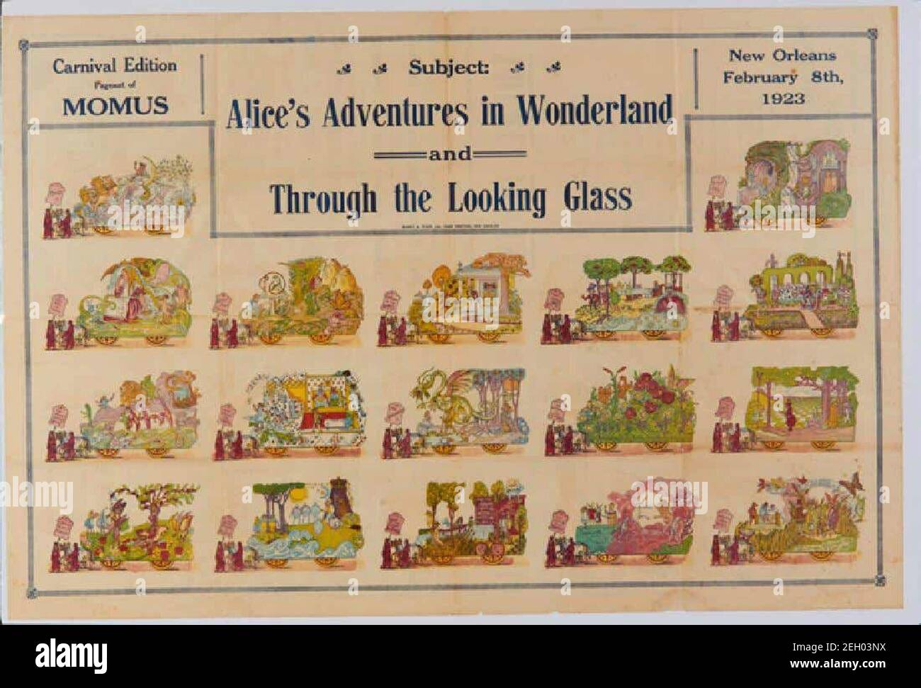 Vintage new orleans parade hi-res stock photography and images - Alamy