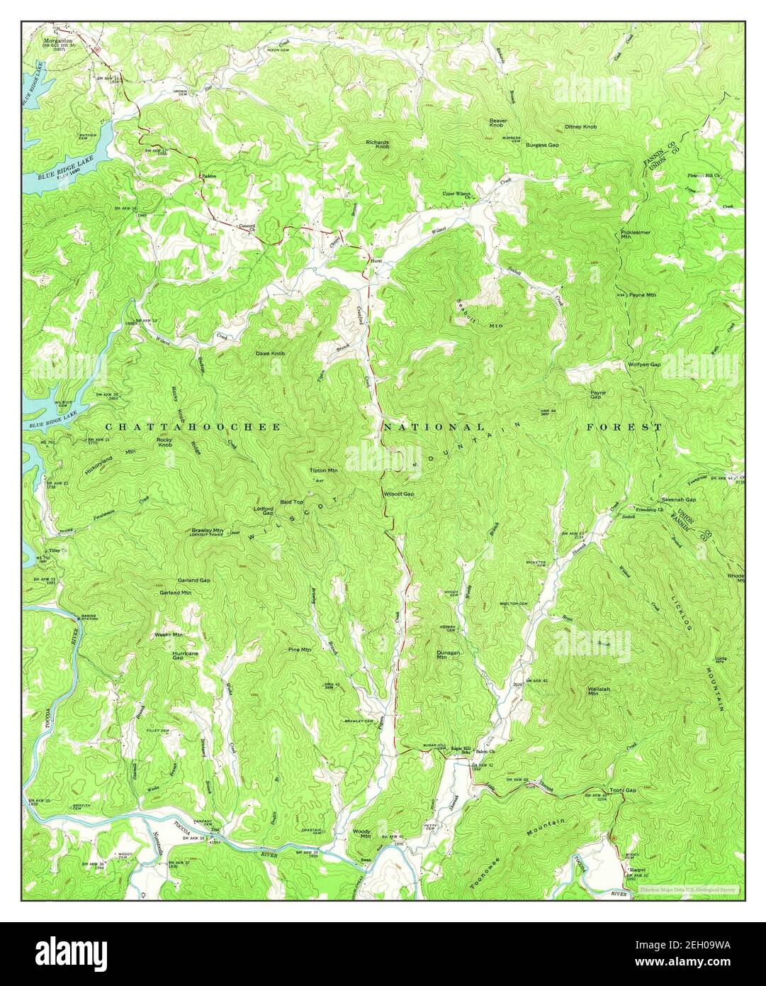 Wilscot, Georgia, map 1946, 1:24000, United States of America by ...