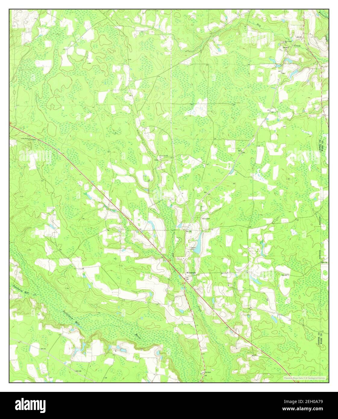 Map Of Wilsonville High Resolution Stock Photography and Images - Alamy