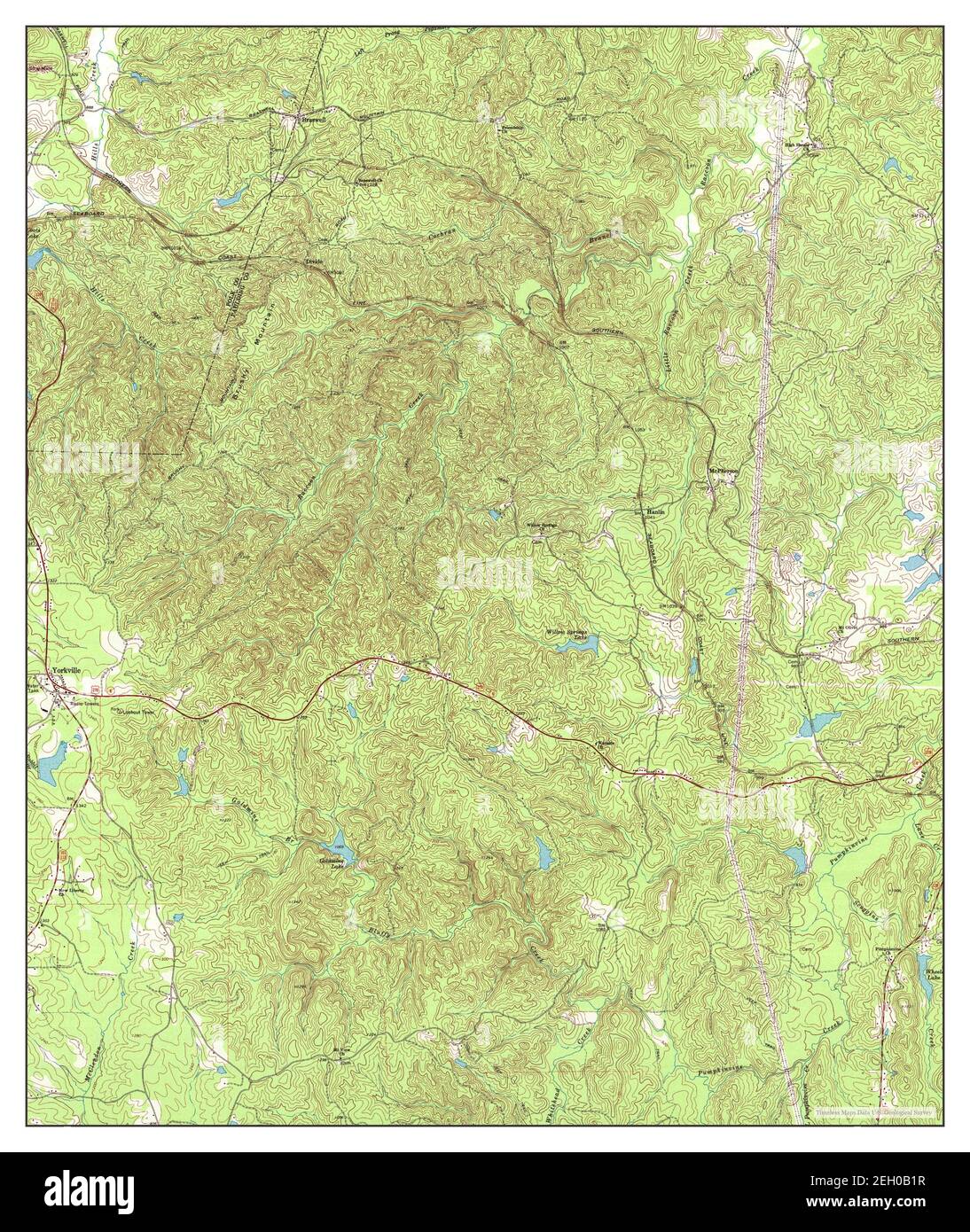 Yorkville, Georgia, map 1973, 1:24000, United States of America by ...