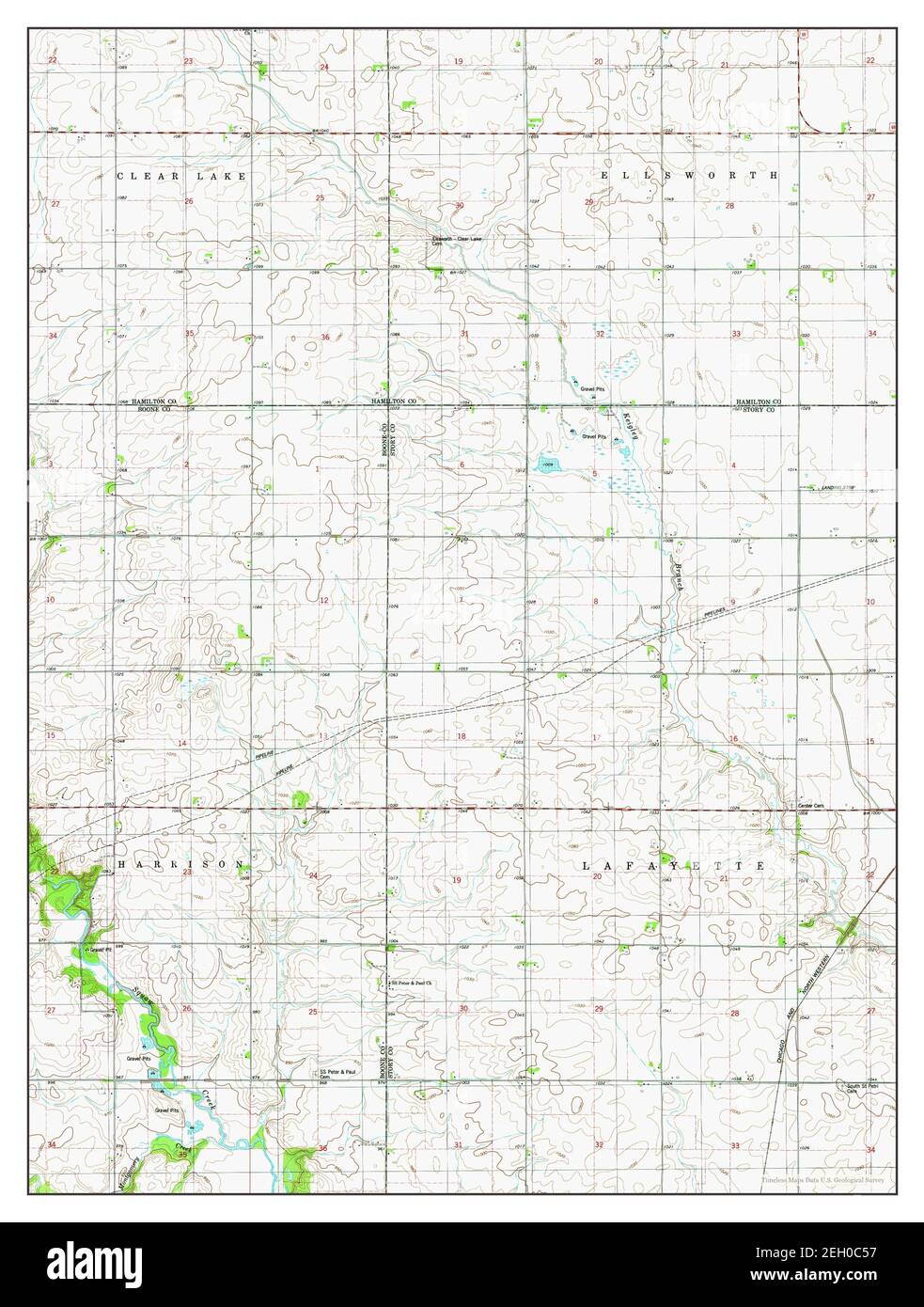 Ames iowa map hi-res stock photography and images - Alamy