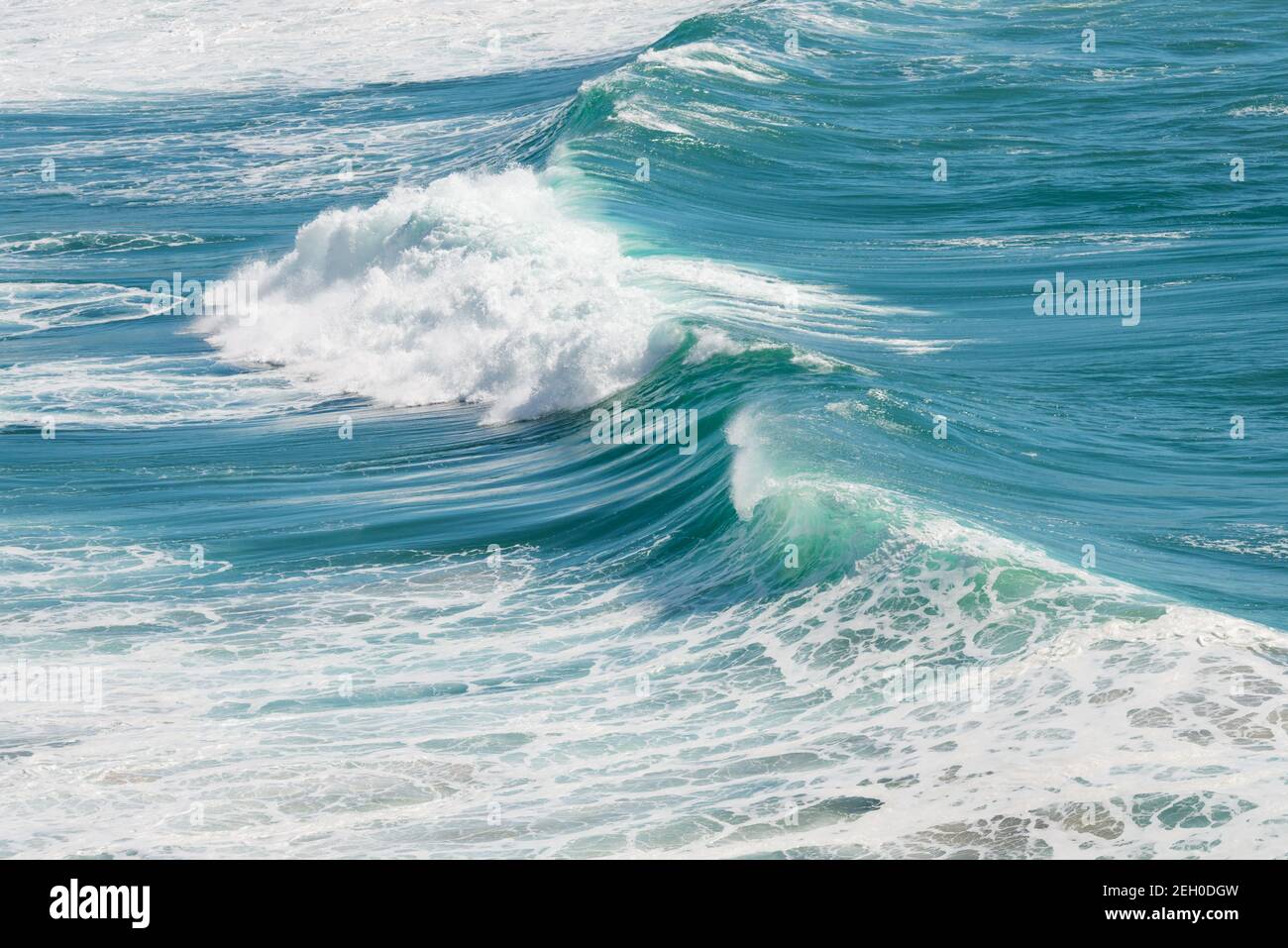blue wave in ocean Stock Photo - Alamy