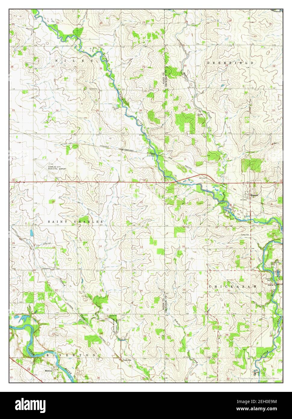 Map of bassett hi-res stock photography and images - Alamy