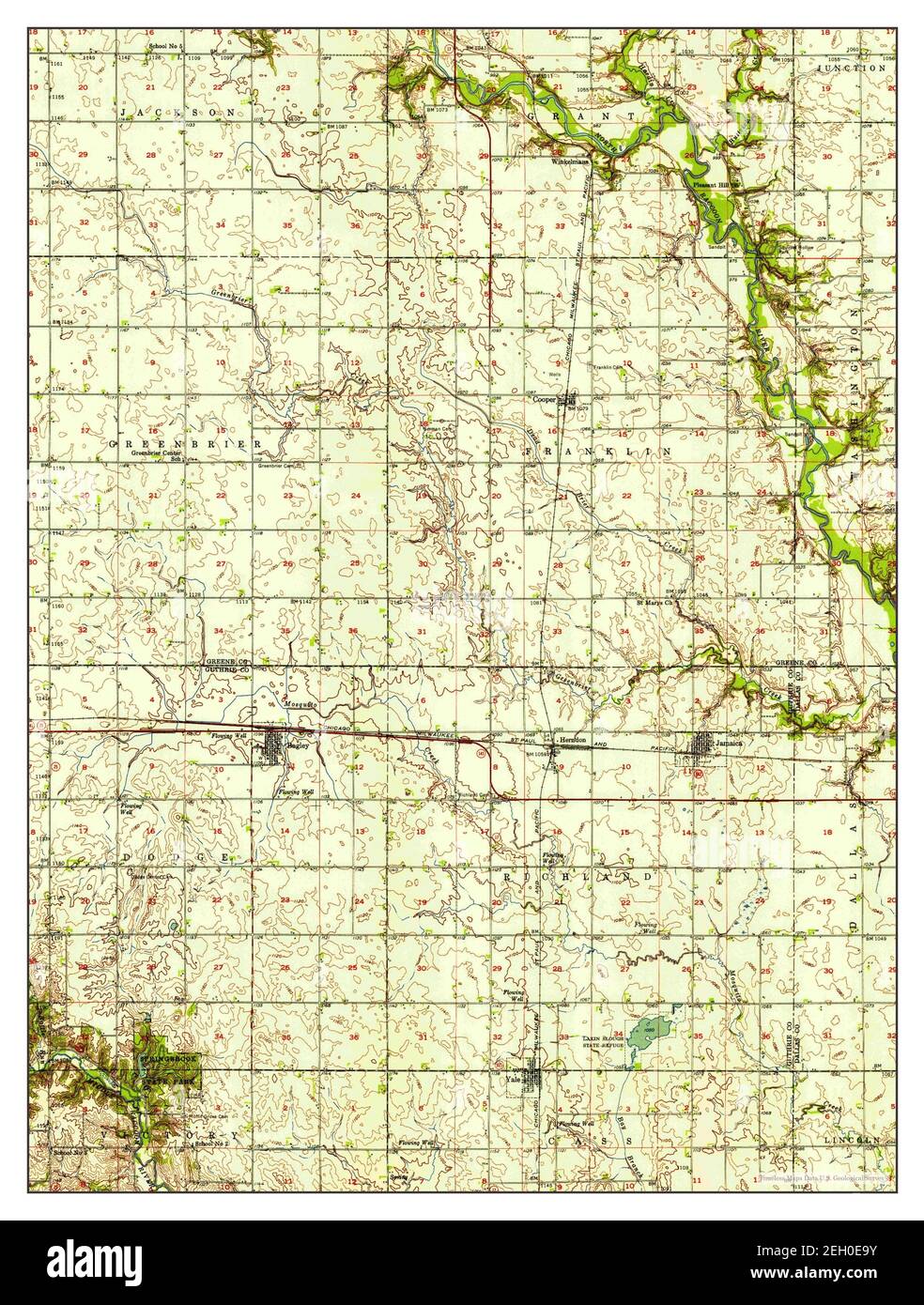 Bagley map Cut Out Stock Images & Pictures - Alamy