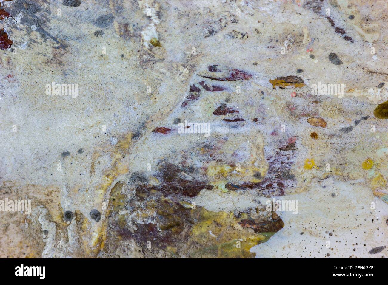 Abstract colorful background with paint splash textures and marble ...