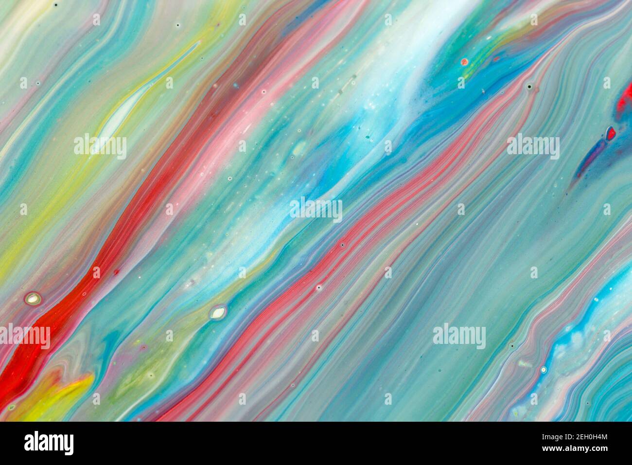 Abstract colorful background with paint splash textures and marble ...