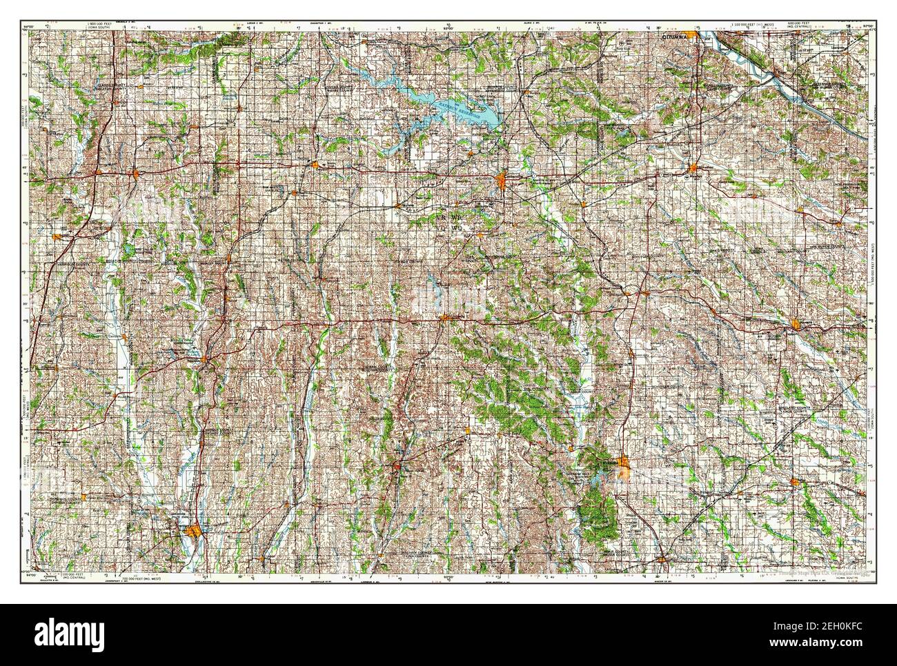 Map of centerville hi-res stock photography and images - Alamy