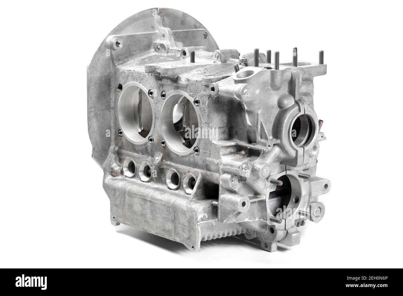 Car air cooled engine Stock Photo - Alamy