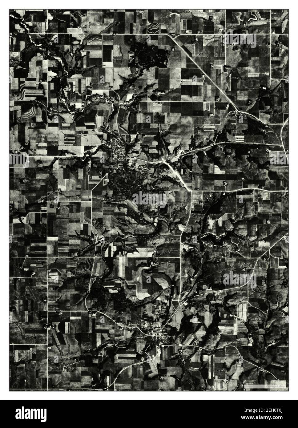 Decorah iowa map Cut Out Stock Images & Pictures - Alamy