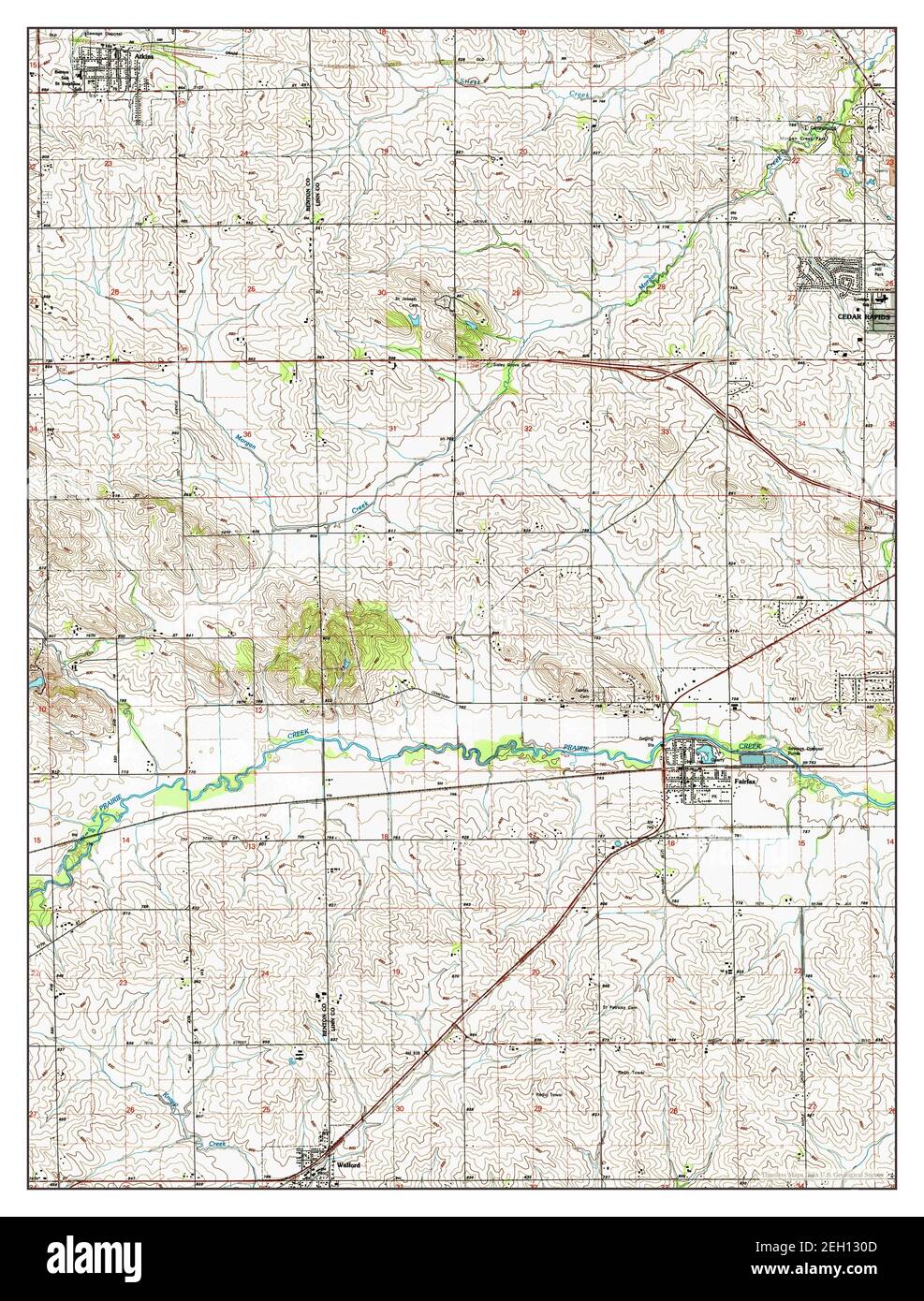 Fairfax county map hi-res stock photography and images - Alamy