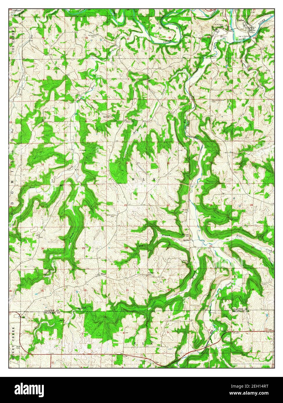Garber Iowa Map at Loren Bona blog