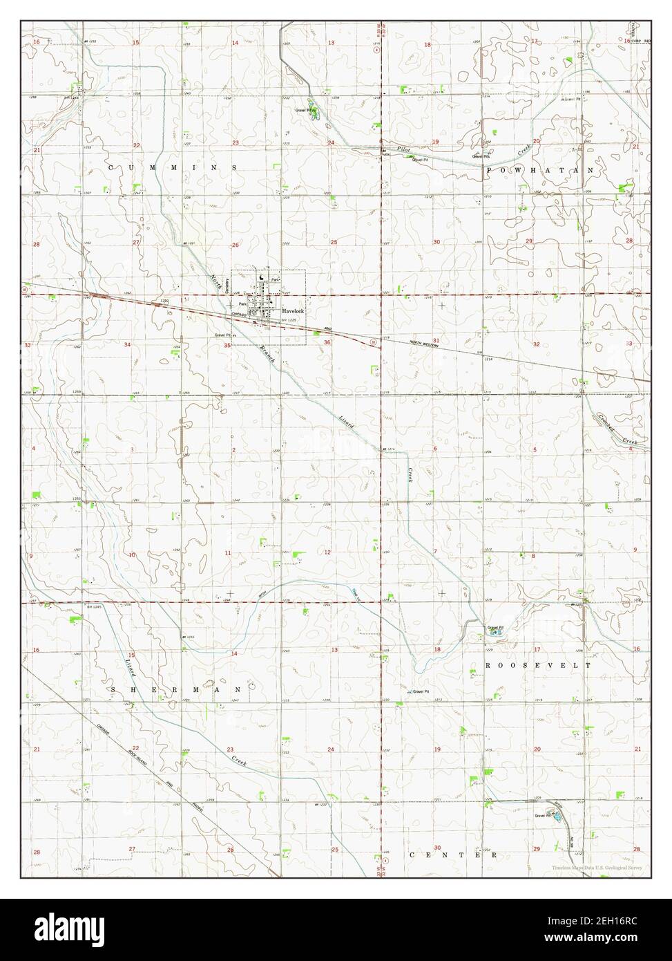 Map of havelock hi-res stock photography and images - Alamy