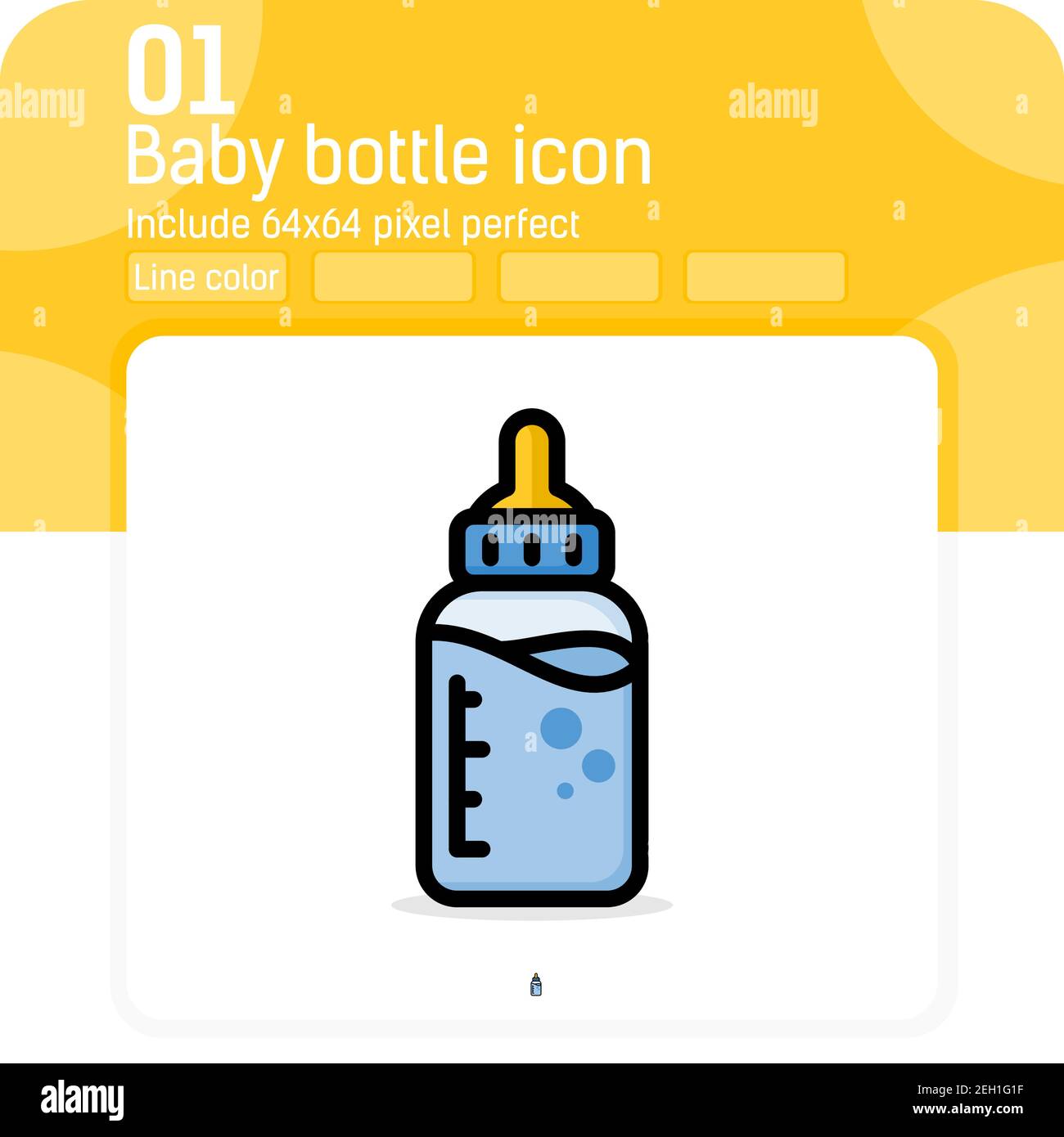 Baby food icon on Stock Vector Images - Alamy