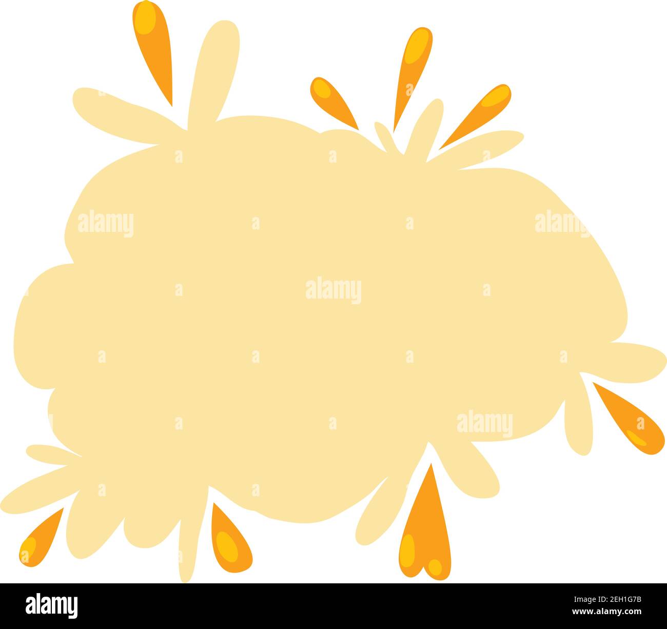 Cloud explosion icon. Isometric illustration of cloud explosion vector ...