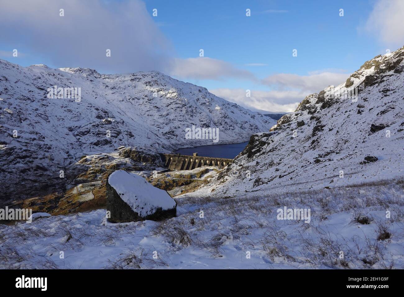 Loch Sloy Dam was built in 1945. The labour force included some German ...