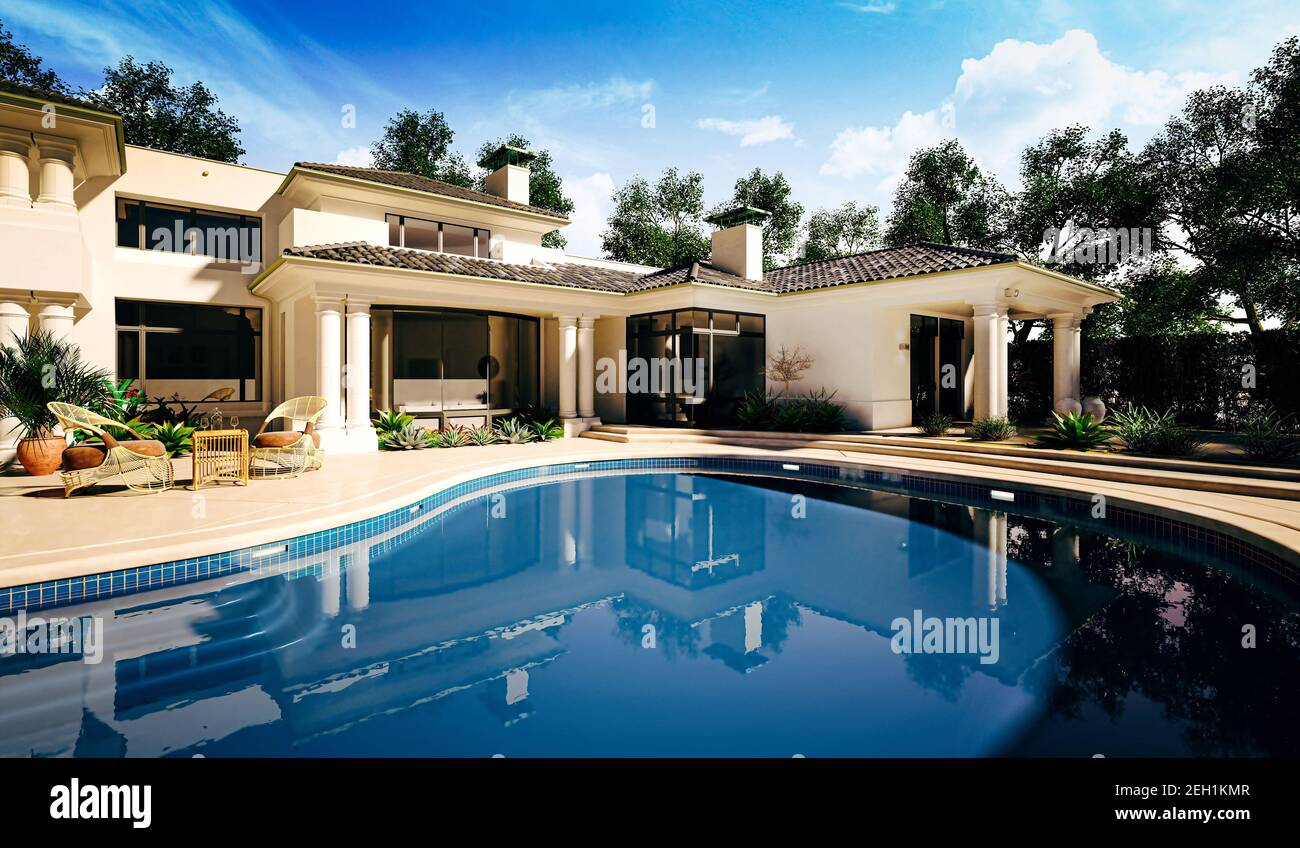 Exterior render hi-res stock photography and images - Alamy