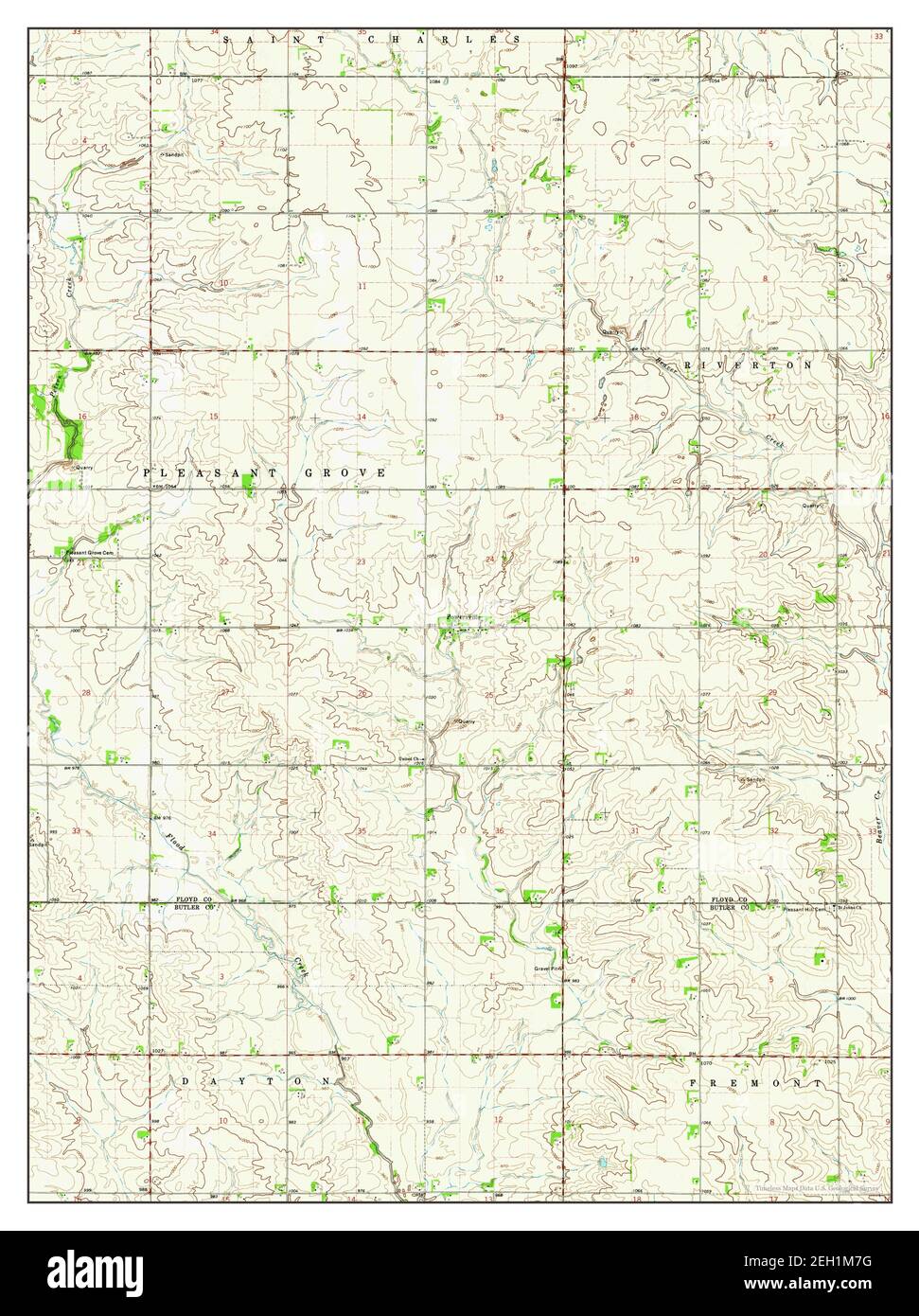 Nashua NW, Iowa, map 1971, 1:24000, United States of America by ...