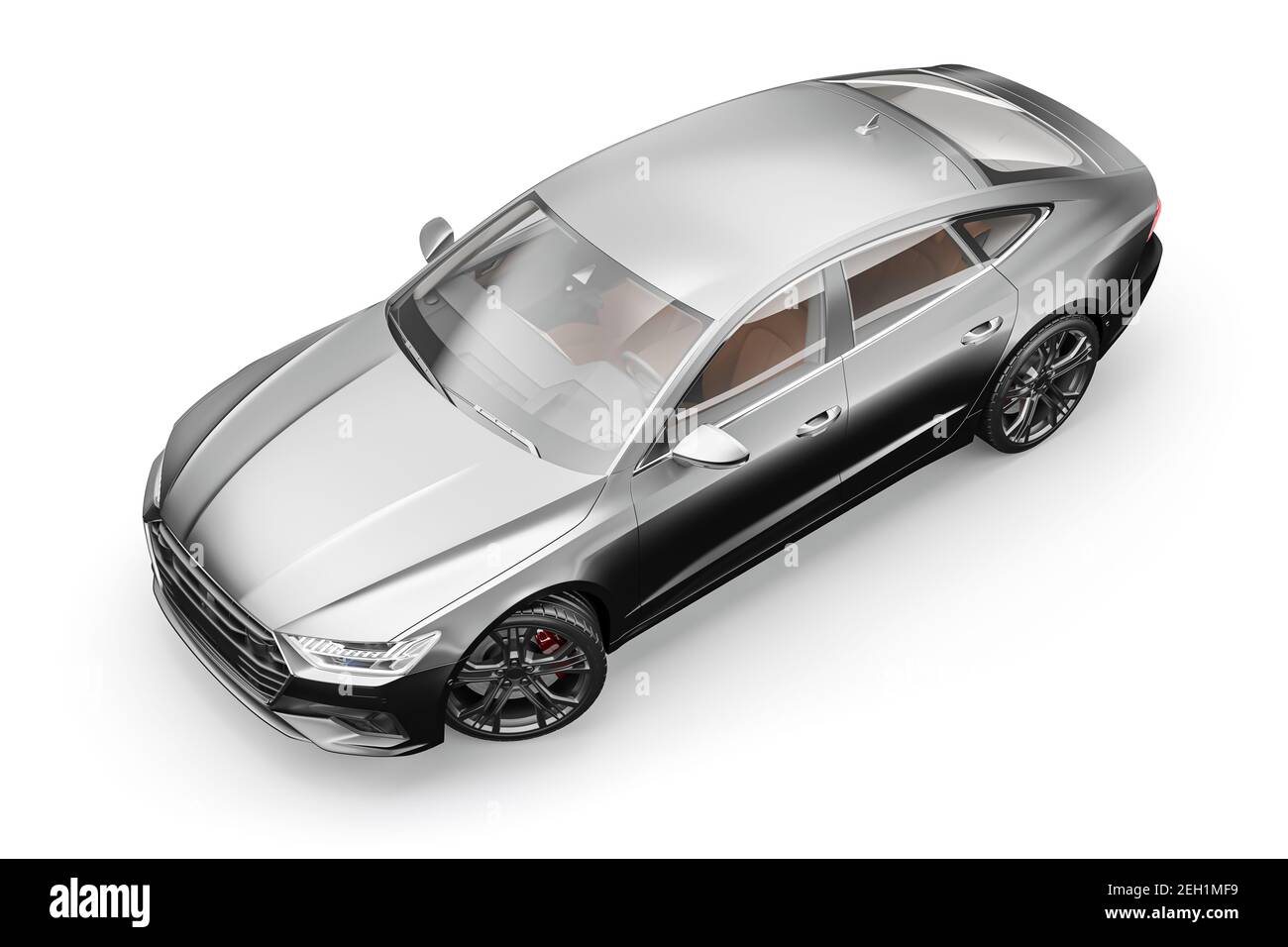 3d render of beautiful sport car Stock Photo - Alamy