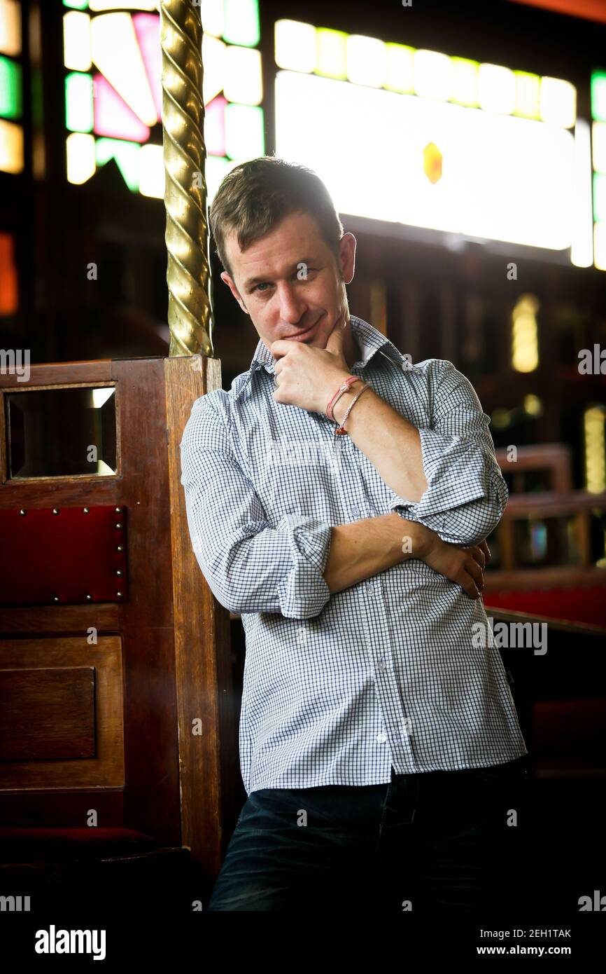 Johannesburg, South Africa - May 9, 2012: Richard Griffin, founder of ...