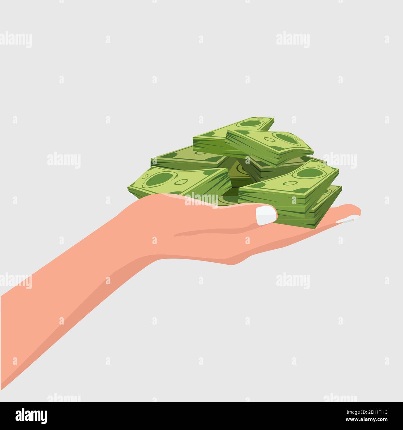 Hand gesture give me money hi-res stock photography and images - Alamy