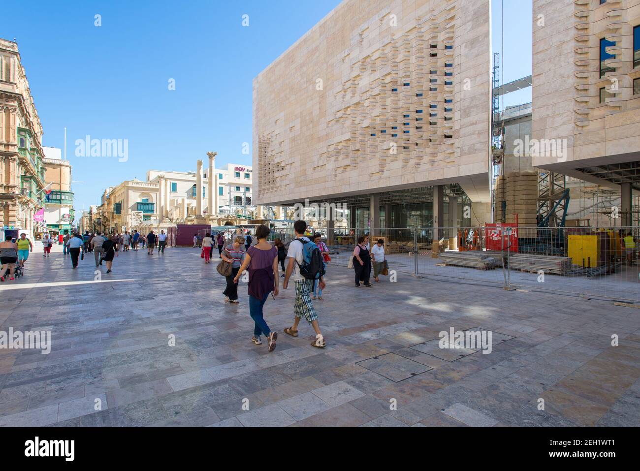 Malta parliament building hi-res stock photography and images - Alamy