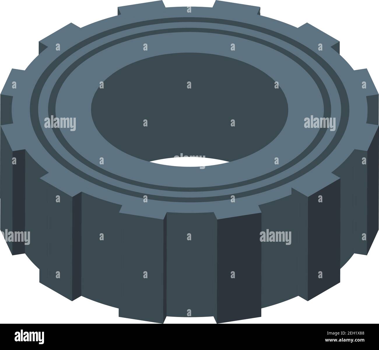 Tire physical activity icon. Isometric of tire physical activity vector ...