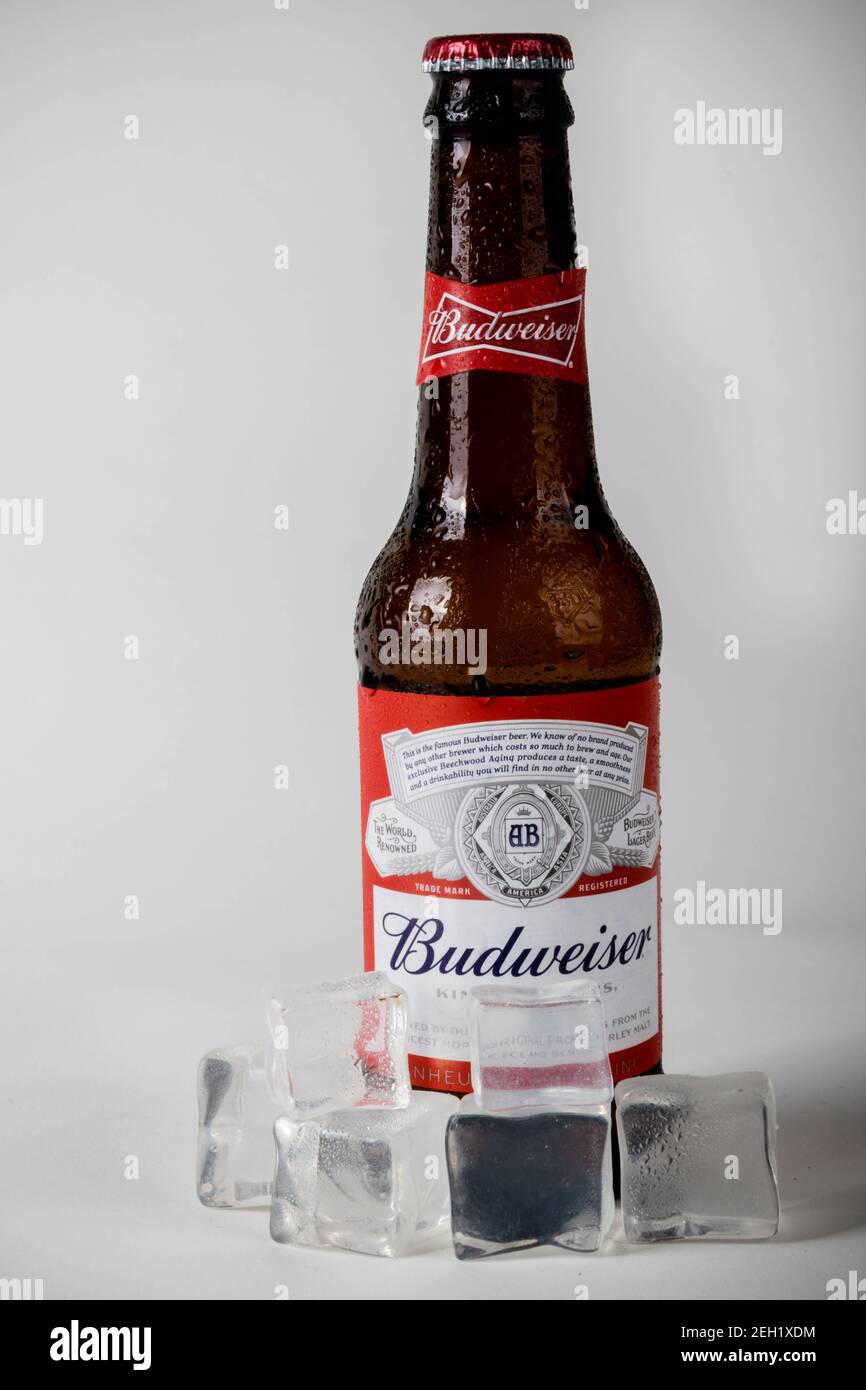 Budweiser Bud Ice Beer High Resolution Stock Photography and Images - Alamy