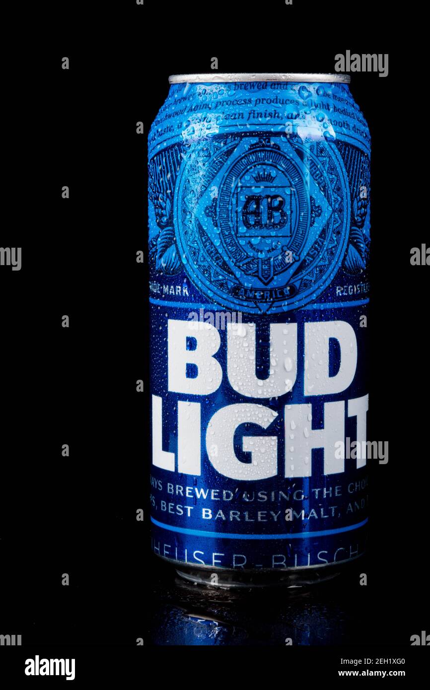 Bud Light Can High Resolution Stock Photography and Images - Alamy