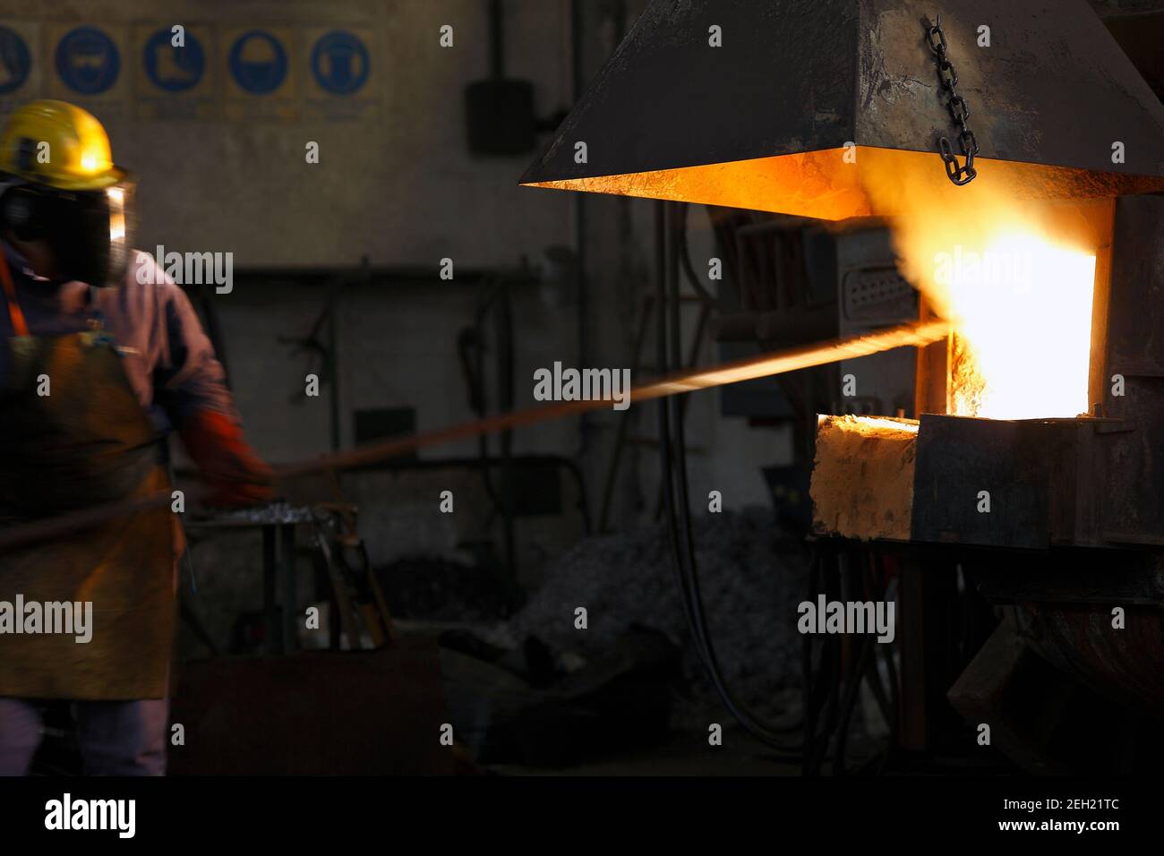 Iron and steel industry Stock Photo - Alamy