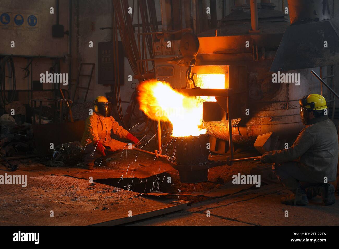 Iron and steel industry Stock Photo - Alamy