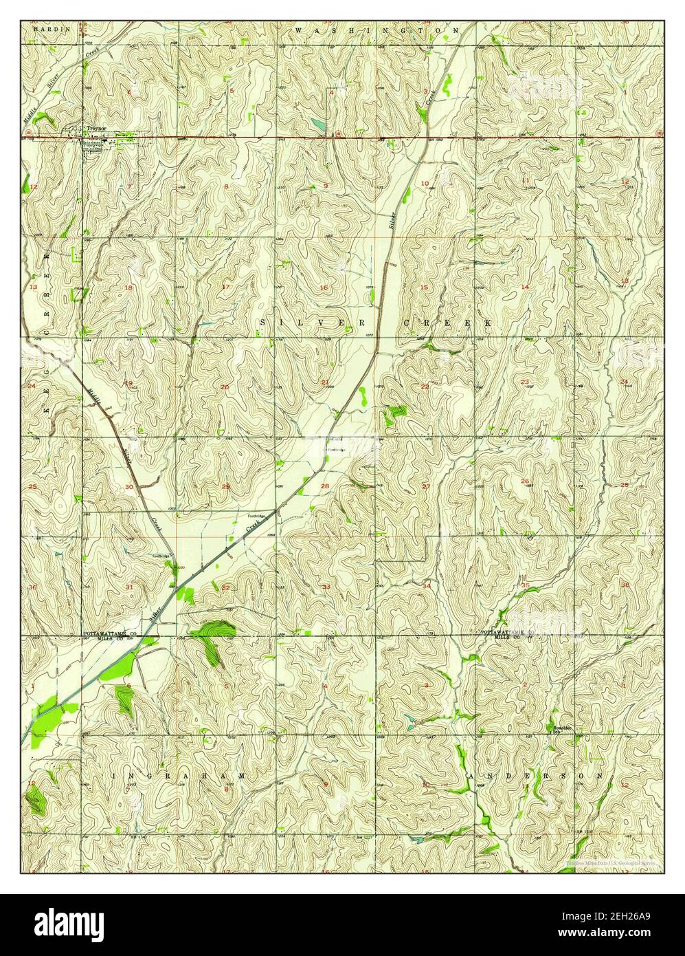 Treynor map hi-res stock photography and images - Alamy