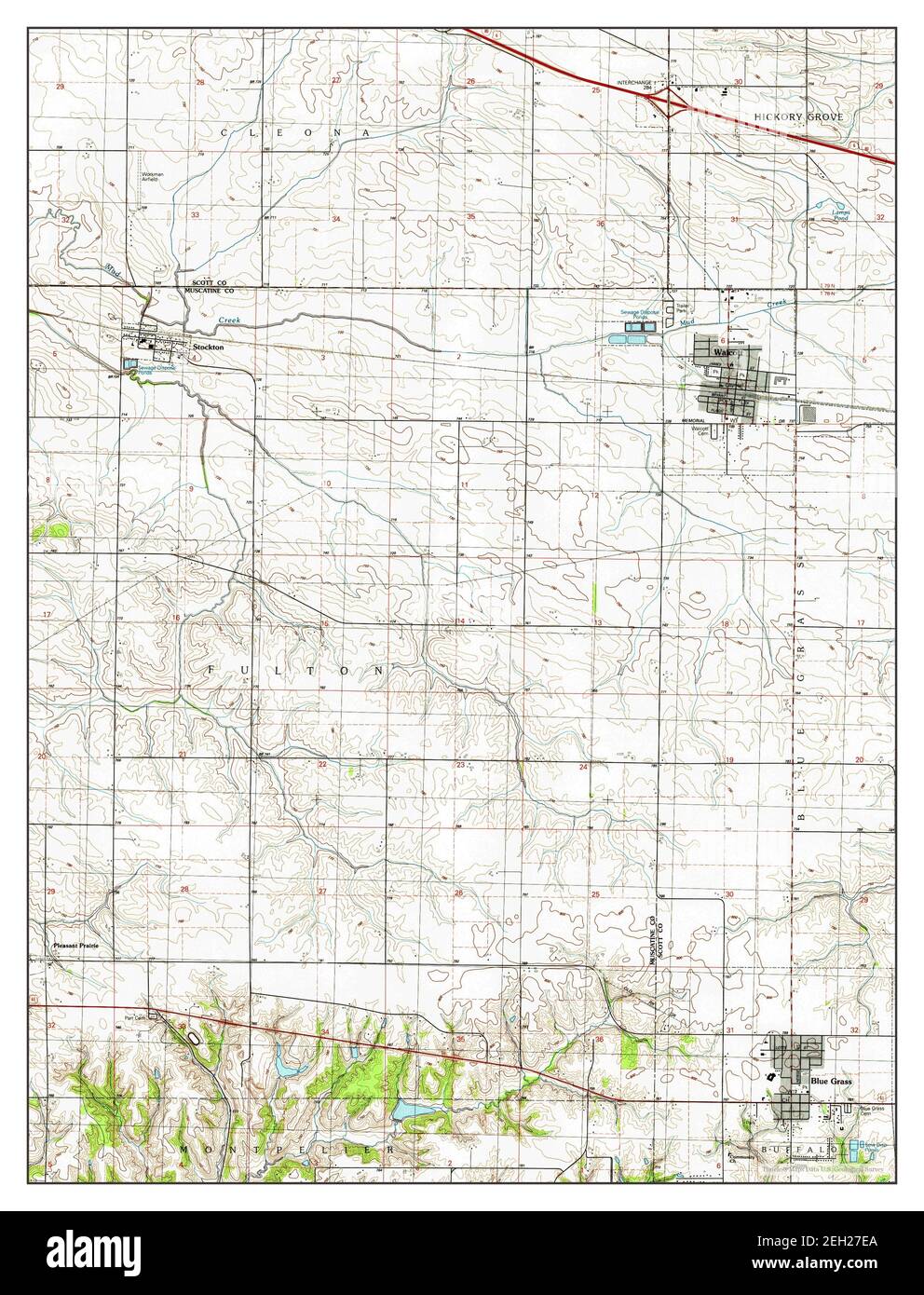 Map of walcott hi-res stock photography and images - Alamy