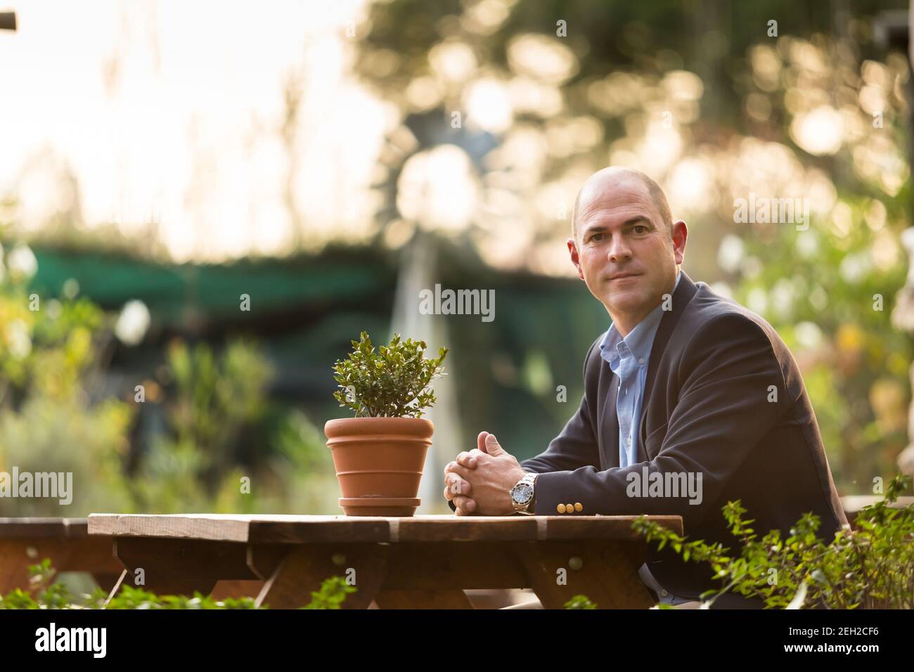 Johannesburg, South Africa - May 22, 2015: Greg Straw, Fourways Farmers ...