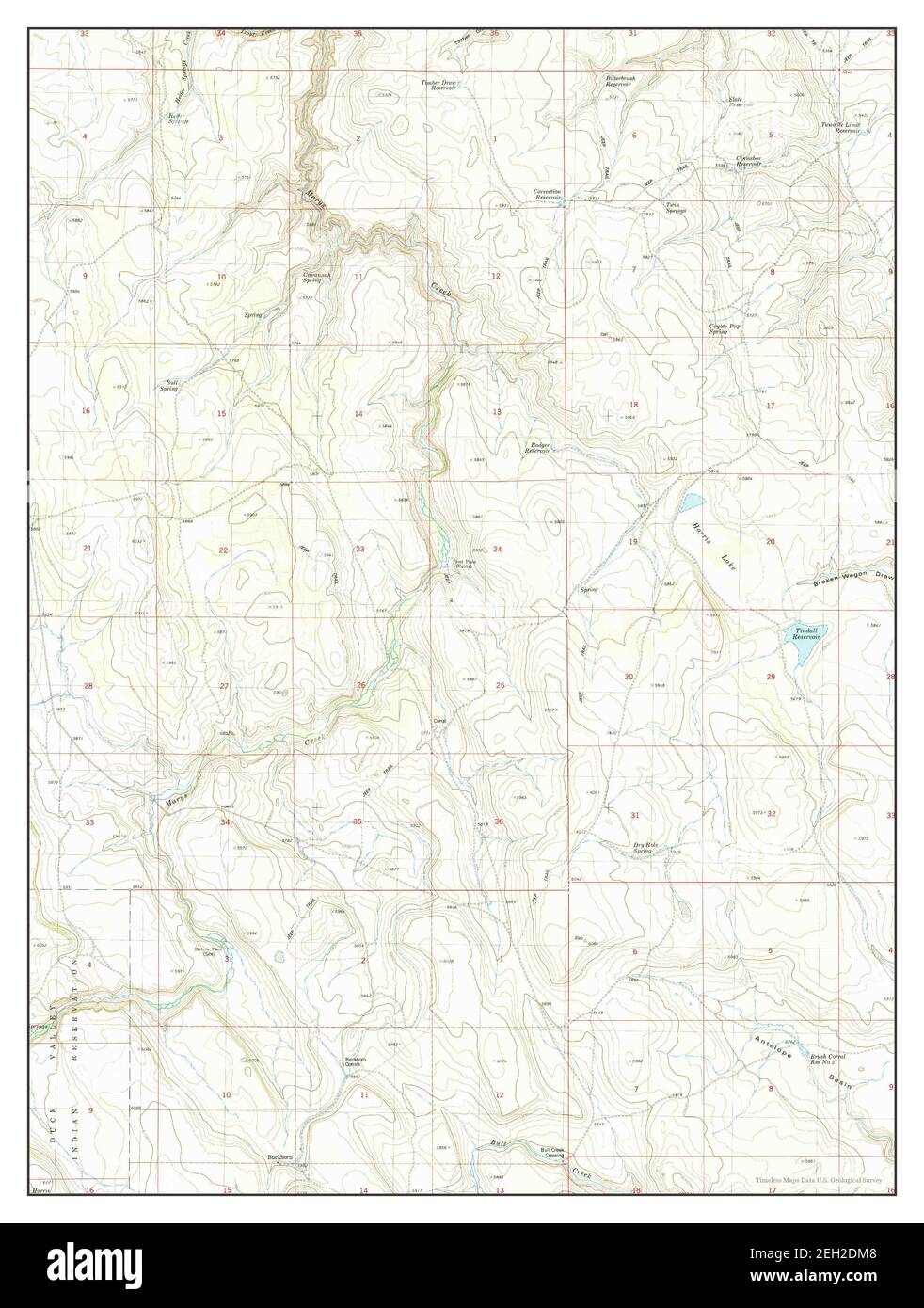 Buckhorn, Idaho, map 1979, 1:24000, United States of America by ...